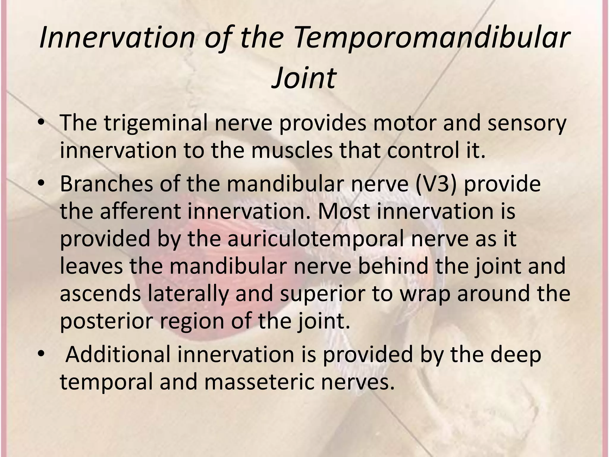Anatomy of temporomandibular joint(tmj) | PPTX
