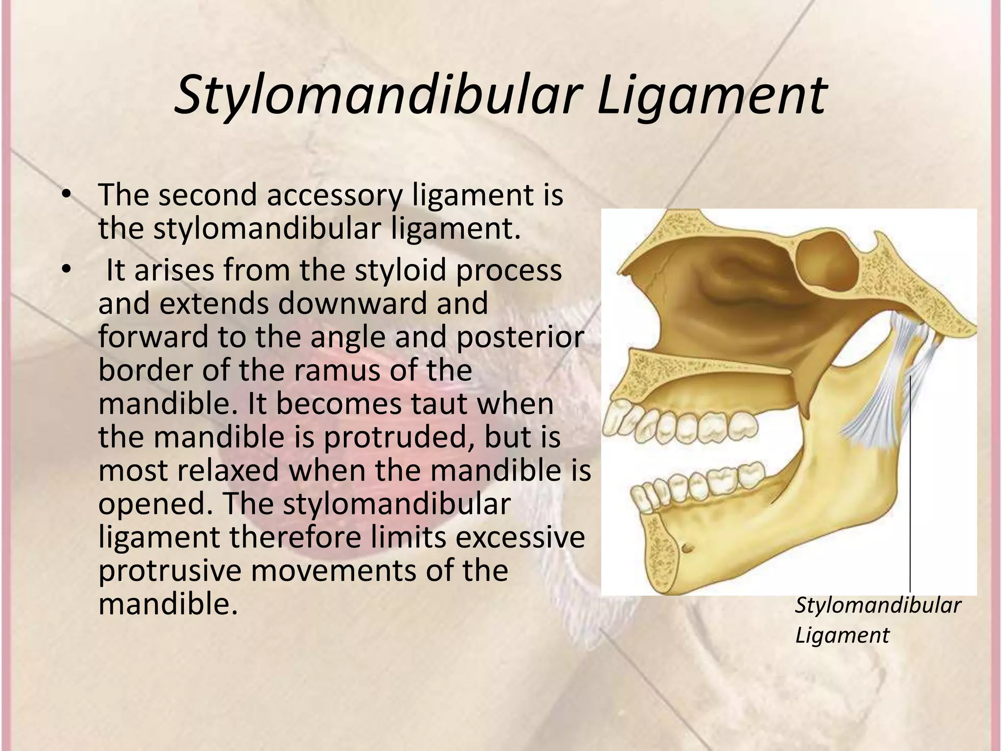 Anatomy of temporomandibular joint(tmj) | PPTX
