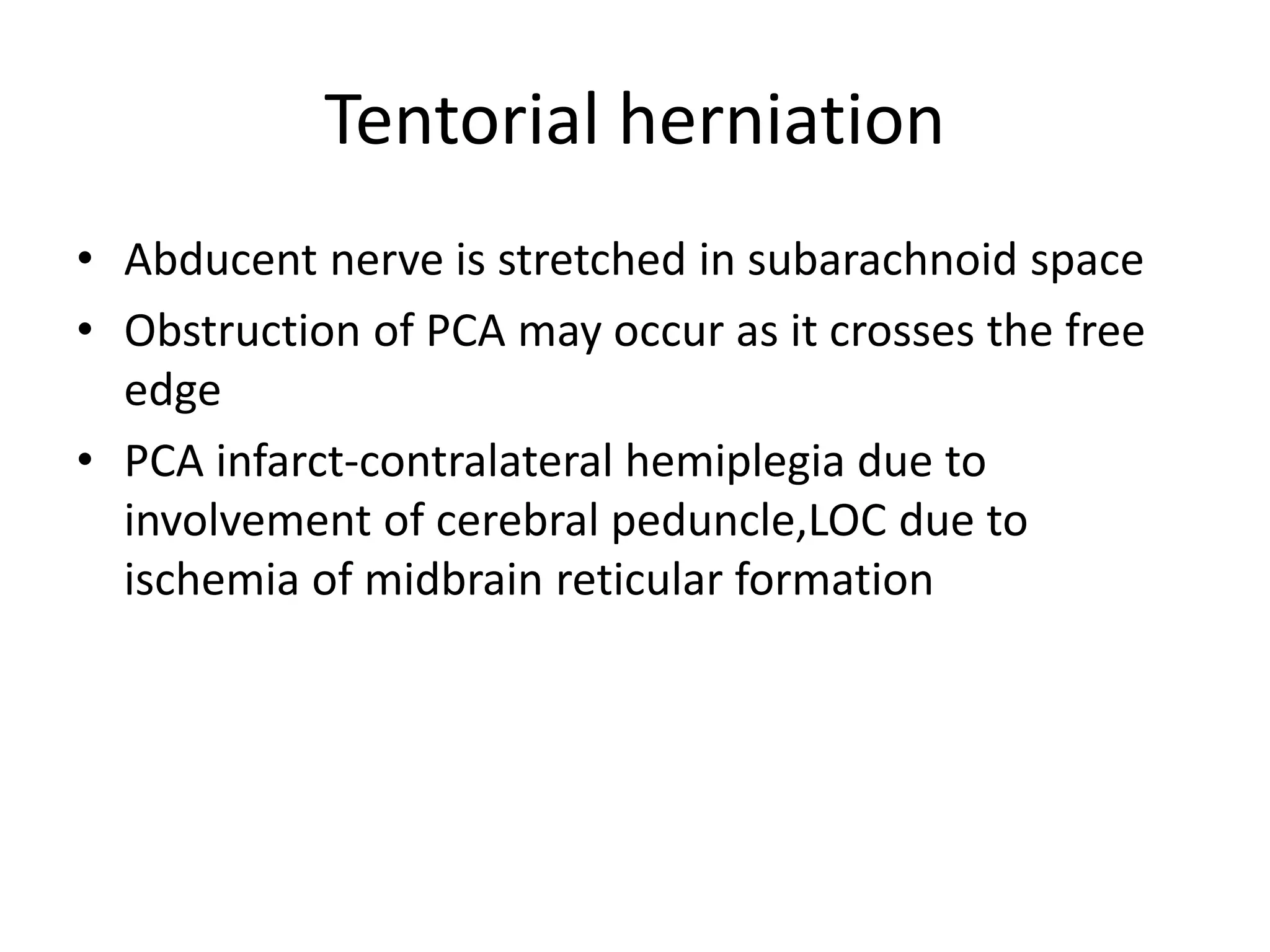ANATOMY OF TENTORIUM INCISURA | PPTX