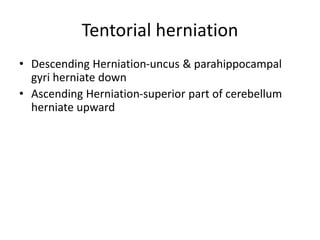 ANATOMY OF TENTORIUM INCISURA | PPTX