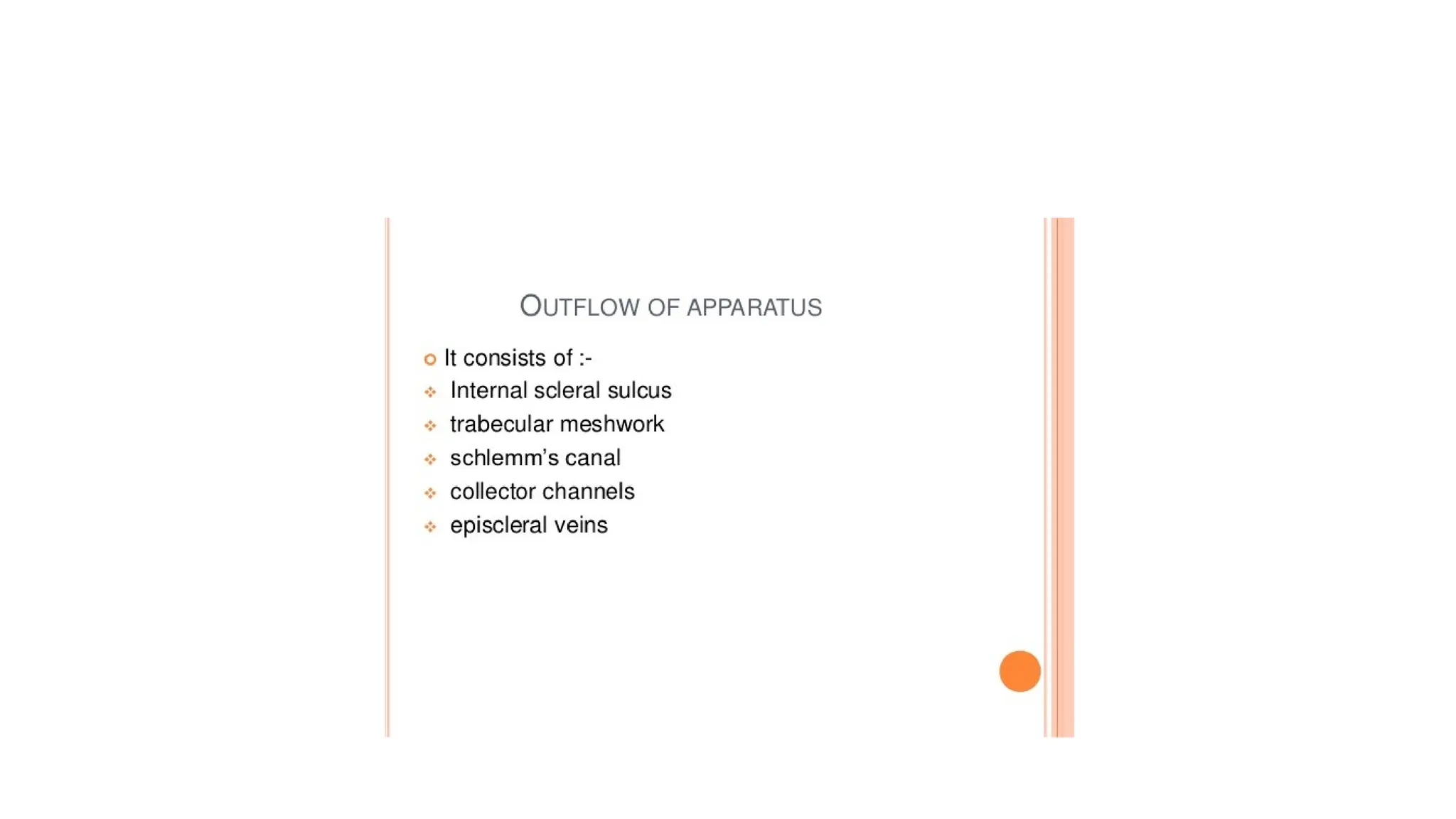 ANATOMY OF THE ANGLE OF THE EYE.ophthalmology | PPT
