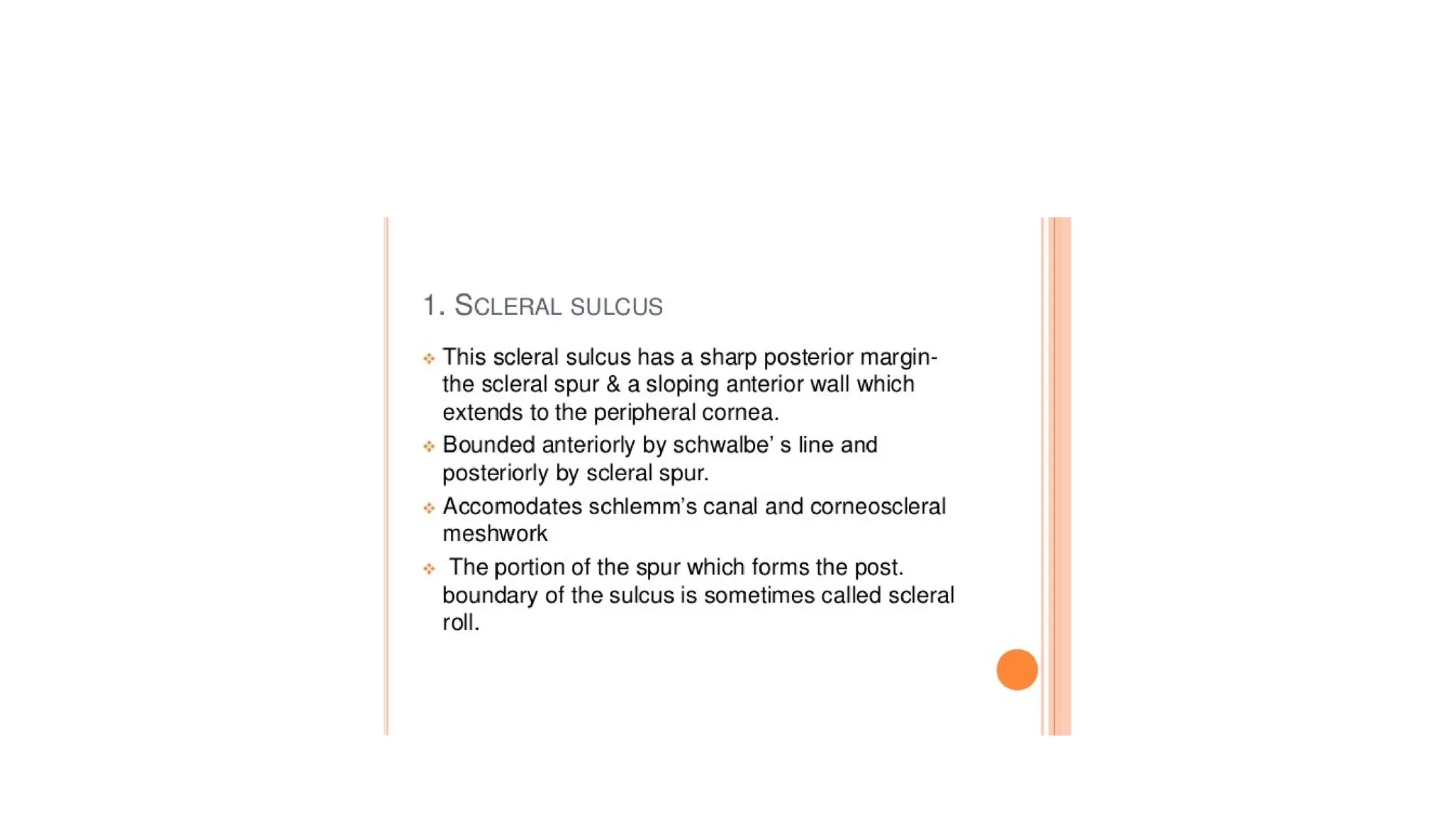 ANATOMY OF THE ANGLE OF THE EYE.ophthalmology | PPT
