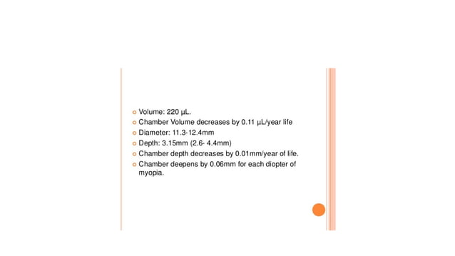 ANATOMY OF THE ANGLE OF THE EYE.ophthalmology | PPT