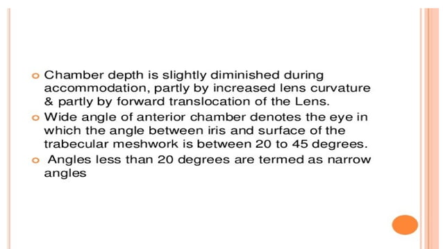 ANATOMY OF THE ANGLE OF THE EYE.ophthalmology | PPTX