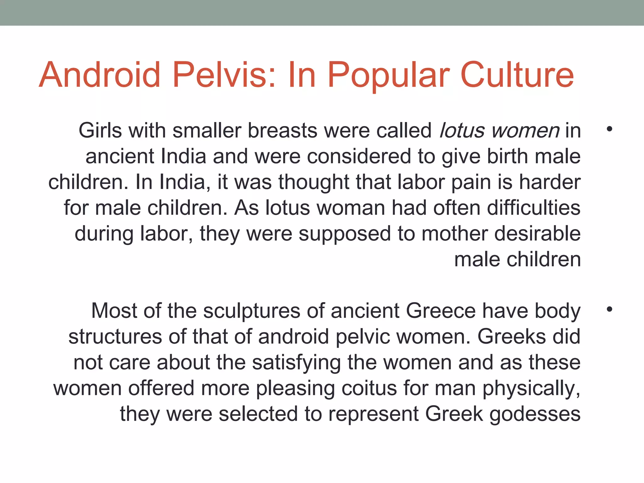 Anatomy of the Bony Pelvis: A Study In Android Structure | PPT