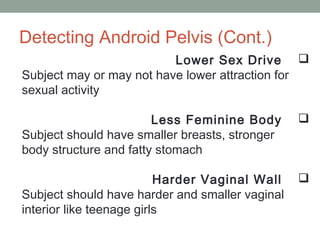 Anatomy of the Bony Pelvis: A Study In Android Structure | PPT