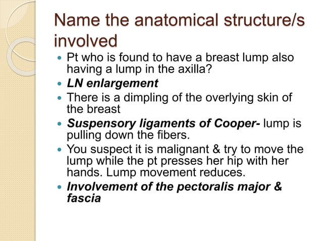 Anatomy of the breast | PPTX