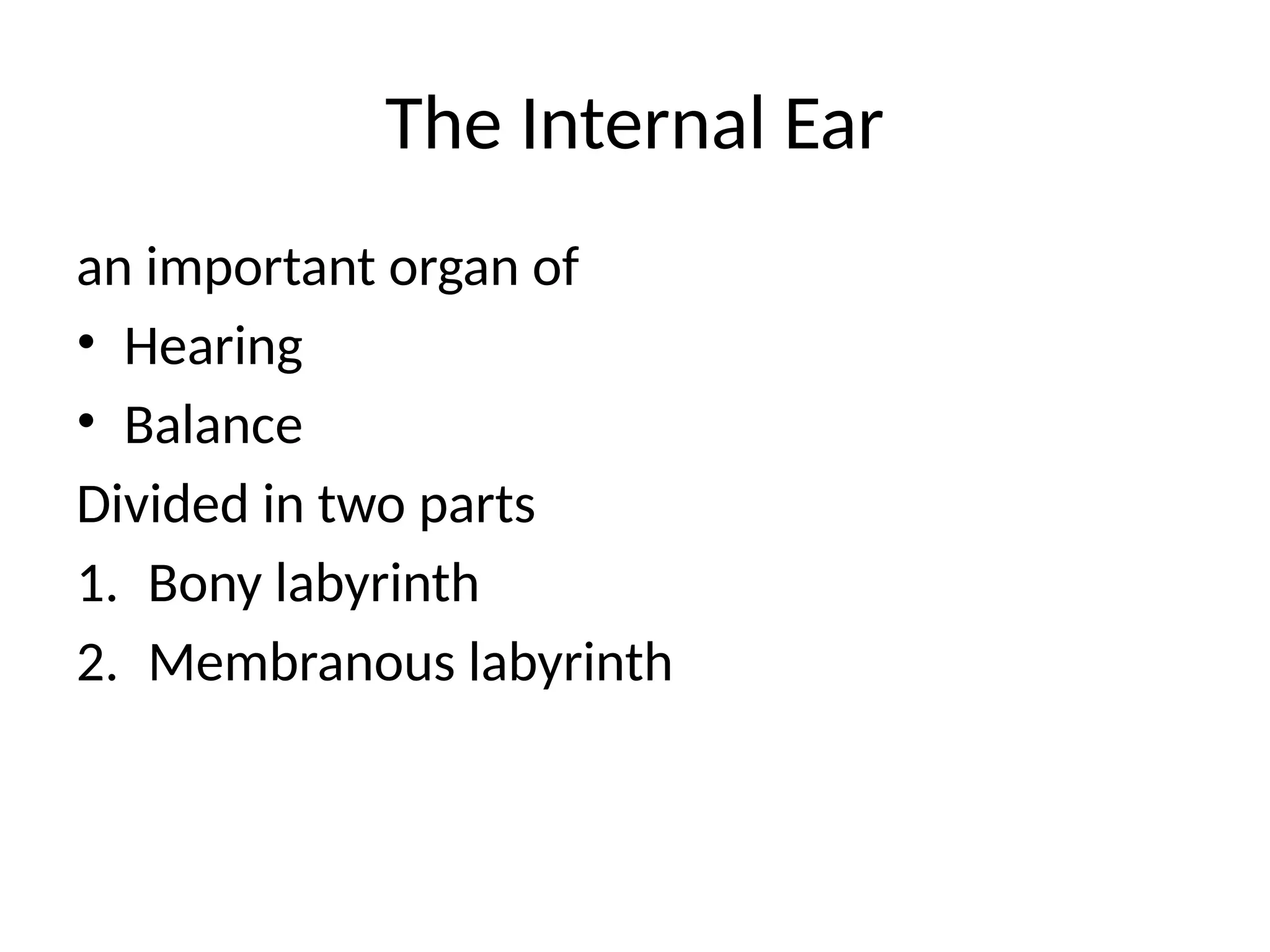 Anatomy Of the External ear and anatomy of inner ear | PPT