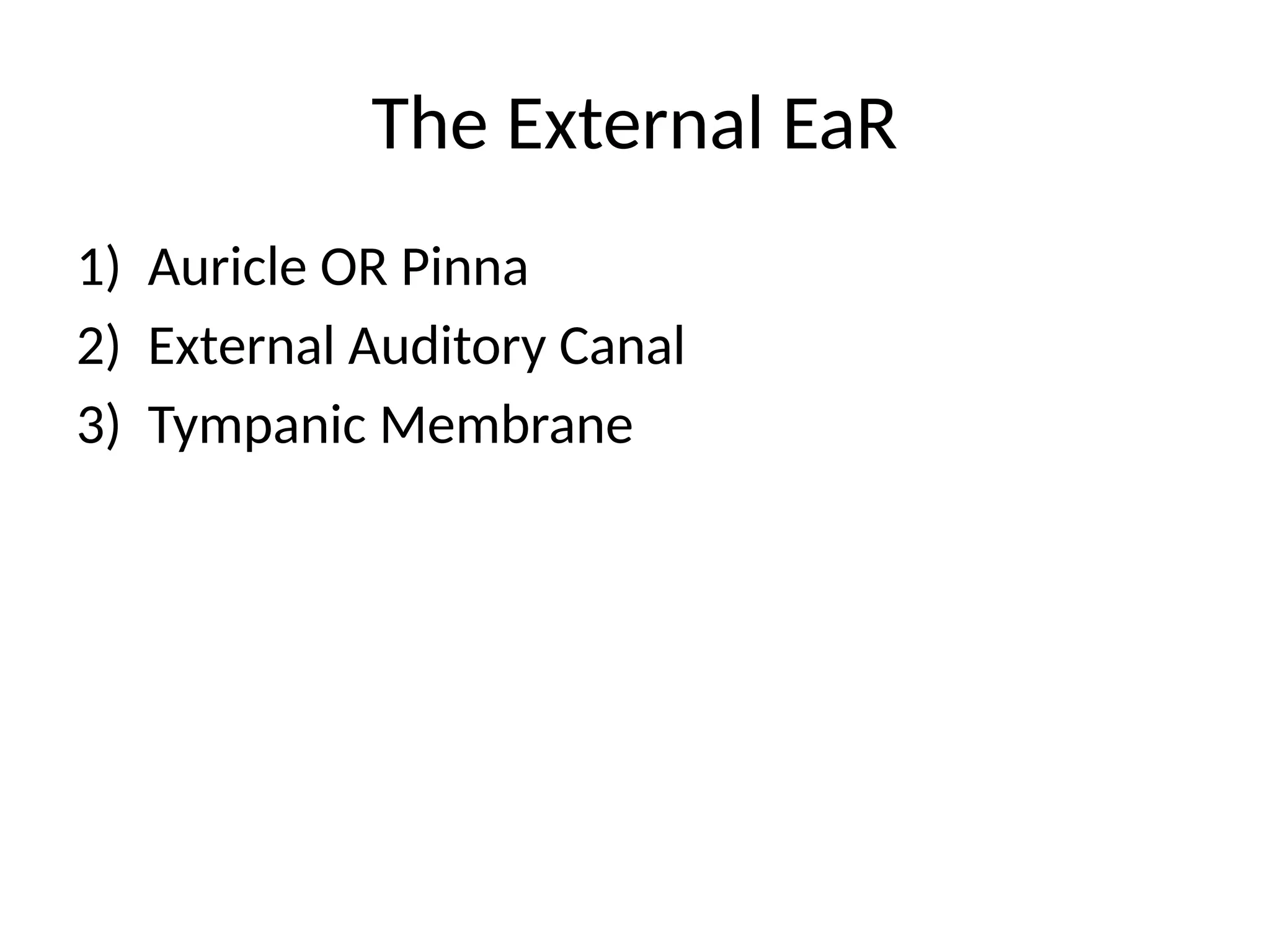 Anatomy Of the External ear and anatomy of inner ear | PPT