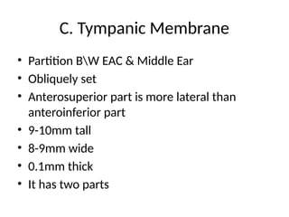 Anatomy Of the External ear and anatomy of inner ear | PPTX