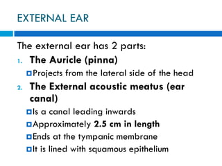 THE ANATOMY OF THE EAR FOR MEDICAL STUDENTS | PDF