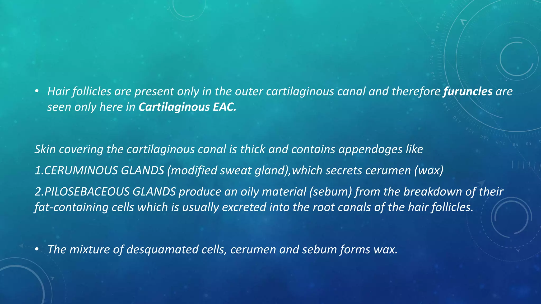 Anatomy of the external and middle ear | PPTX