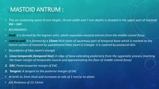 Anatomy of the external and middle ear | PPTX | Ear, Nose and Throat ...