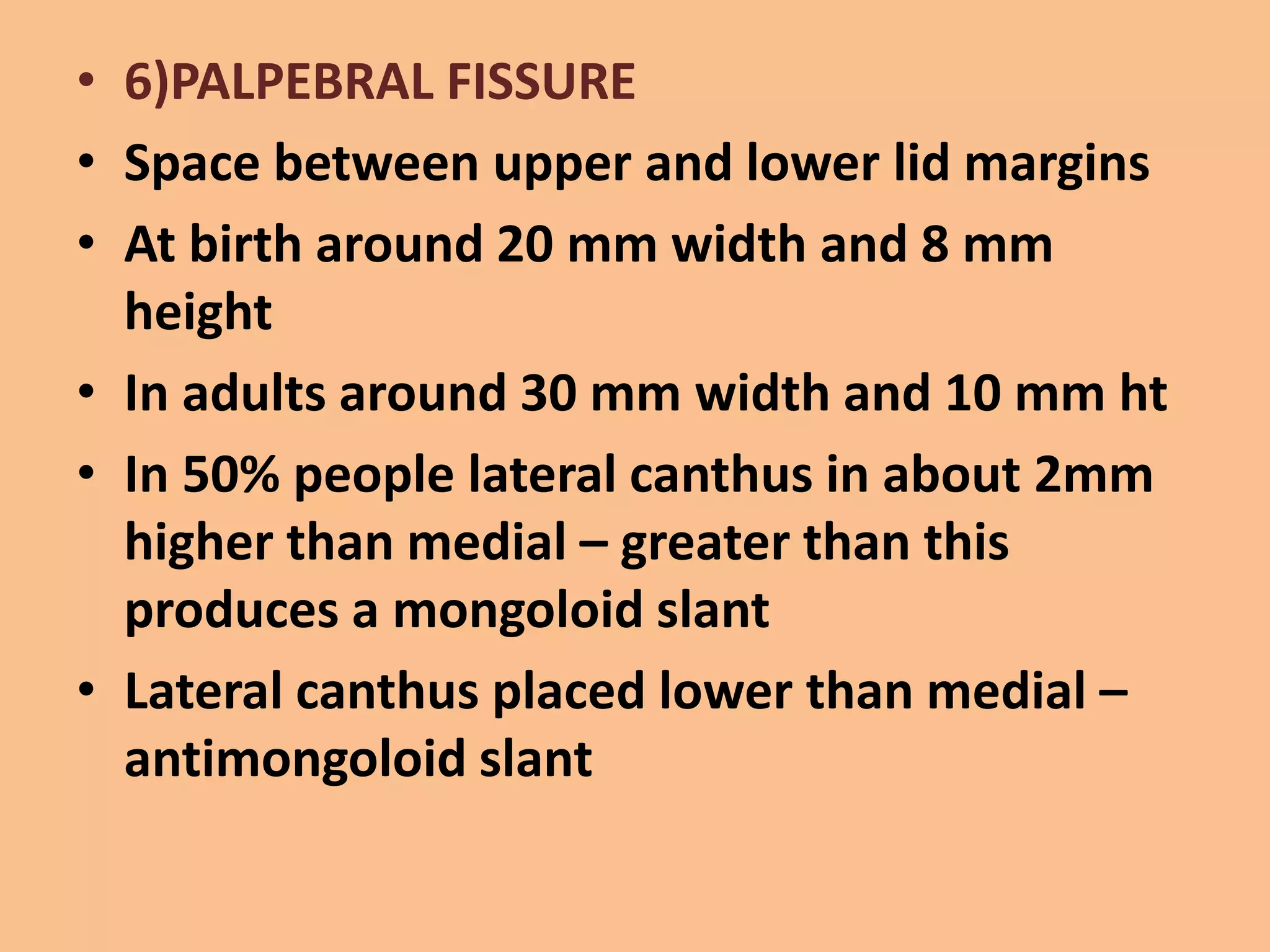 Anatomy of the eyelids | PPTX