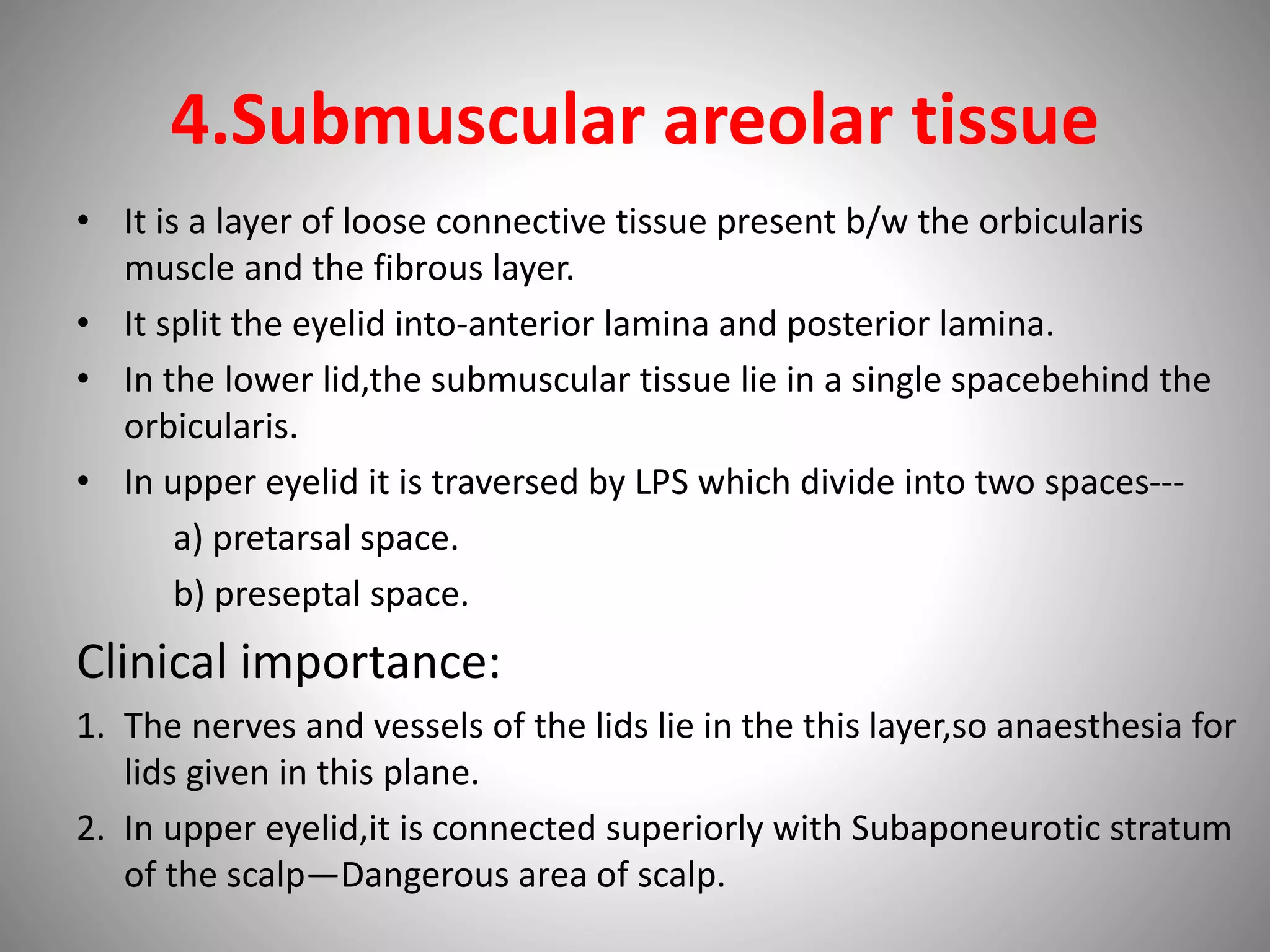Anatomy of the eyelids. | PPTX