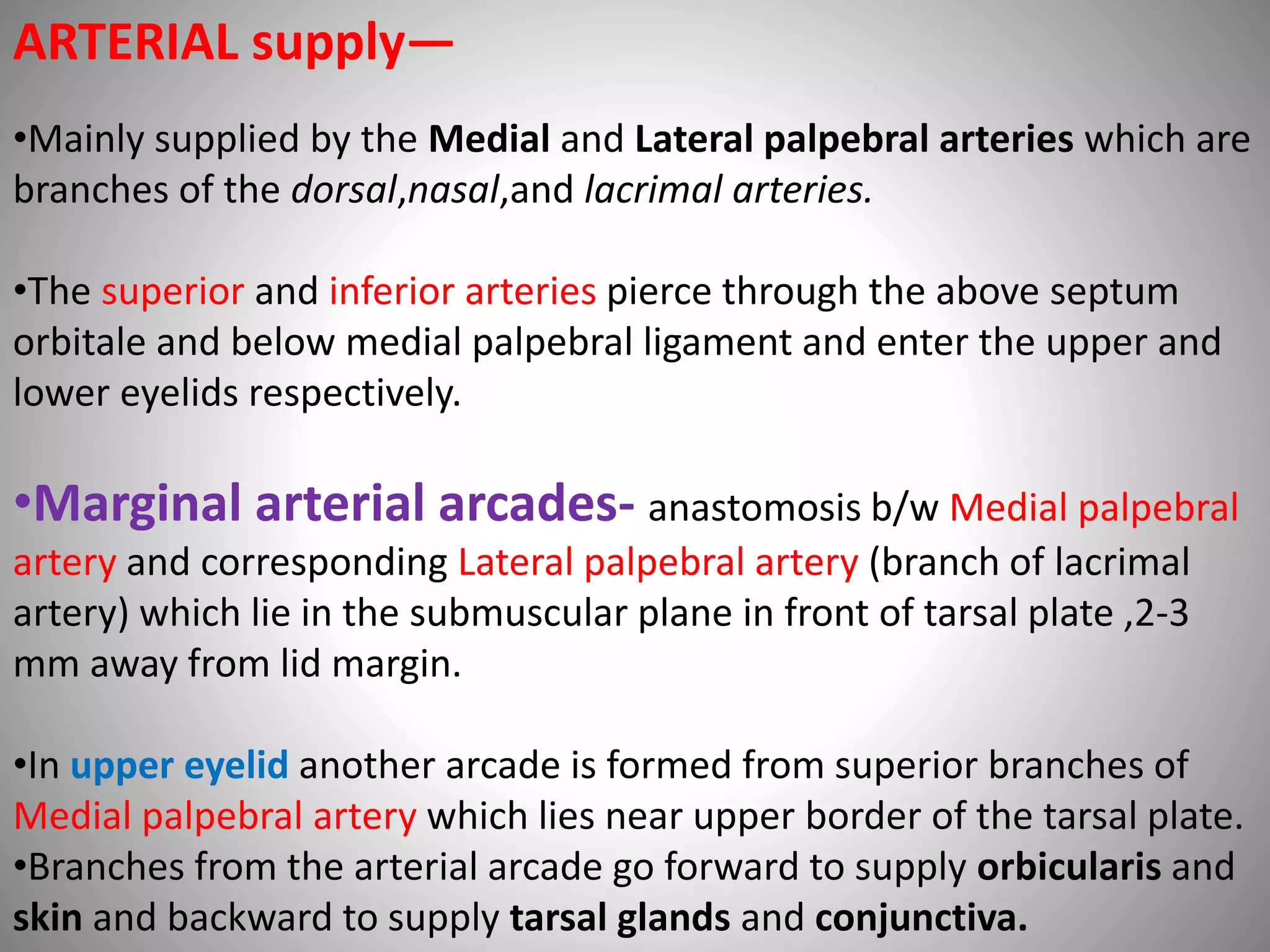 Anatomy of the eyelids. | PPTX