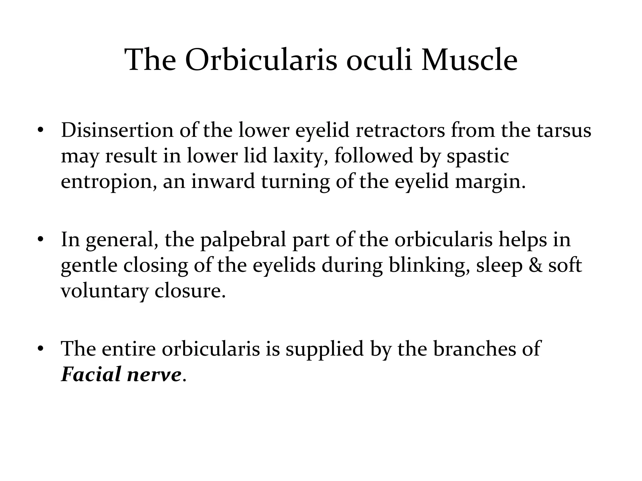 Anatomy of the eyelids | PPTX
