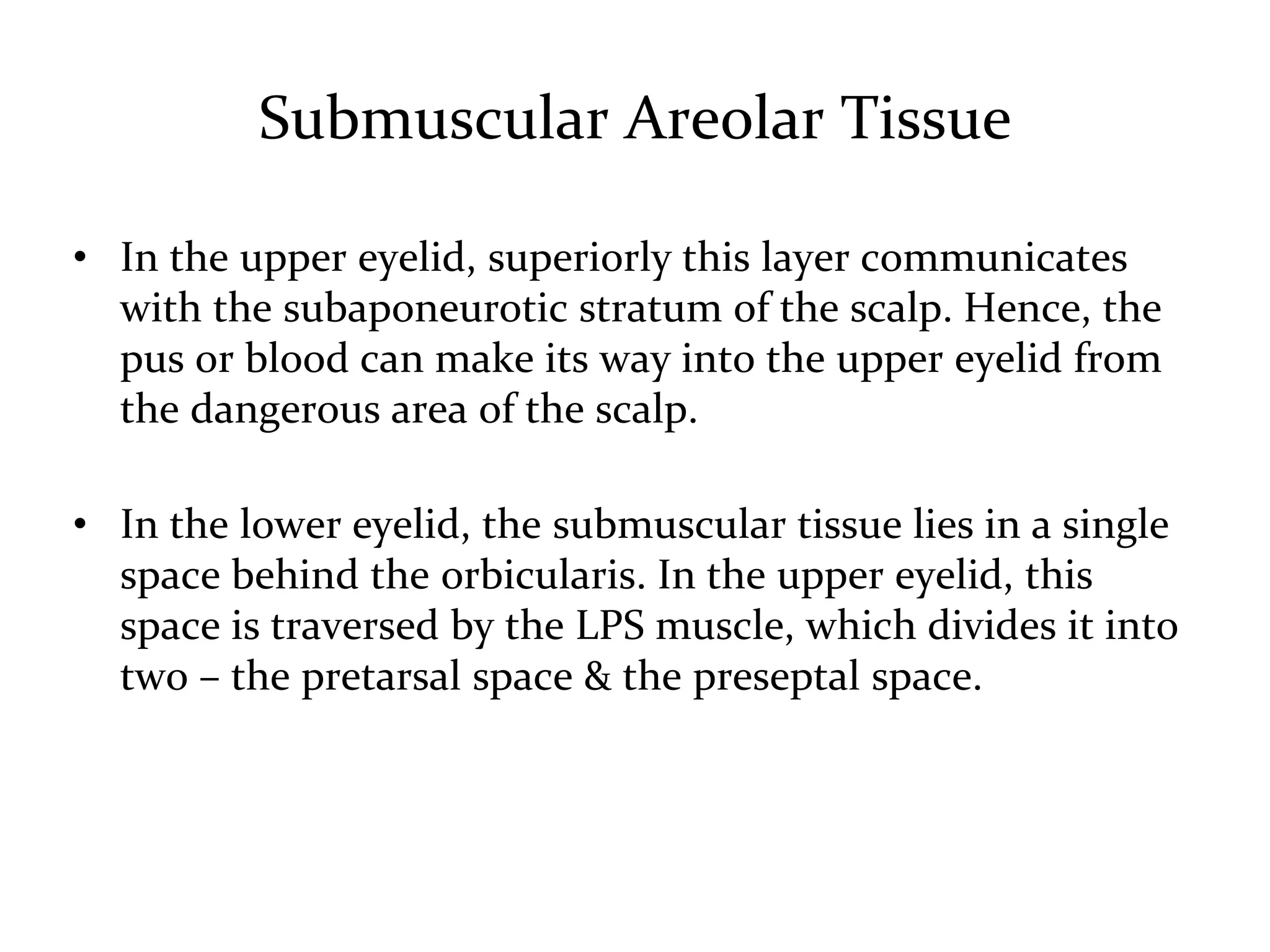 Anatomy of the eyelids | PPTX
