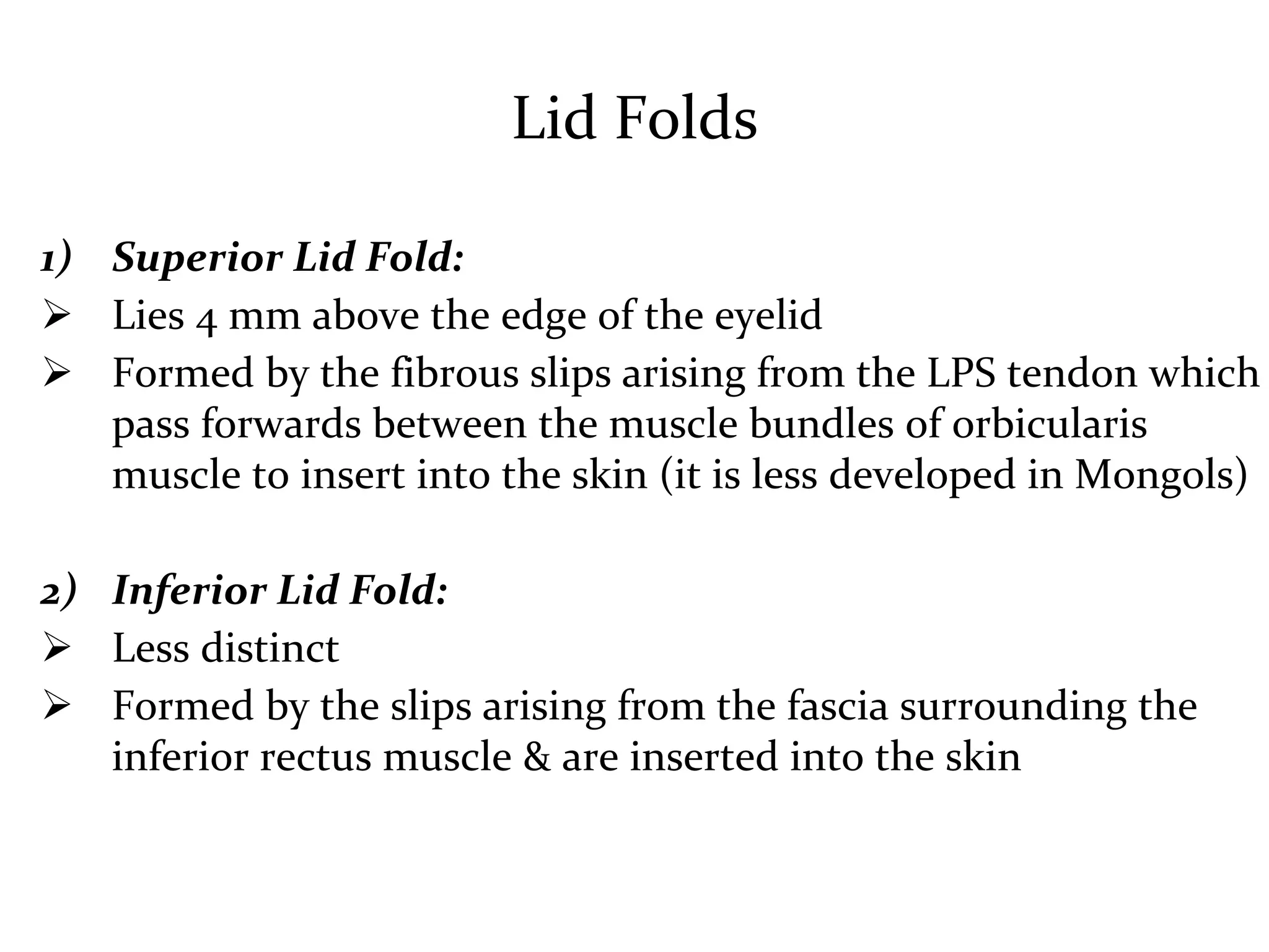 Anatomy of the eyelids | PPTX