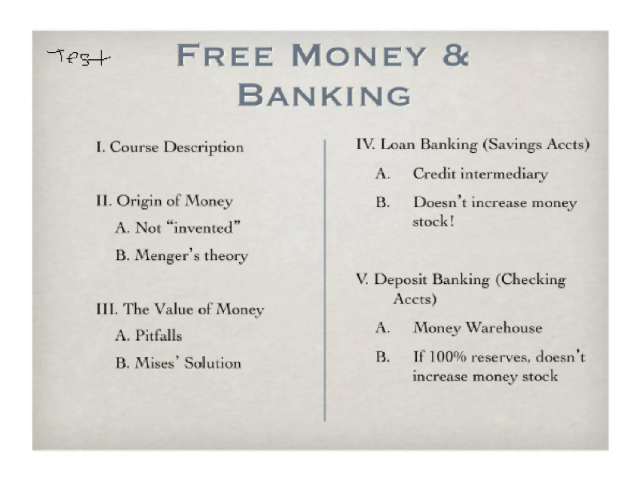 Anatomy of the Fed, Lecture 1 with Robert Murphy - Mises Academy | PDF