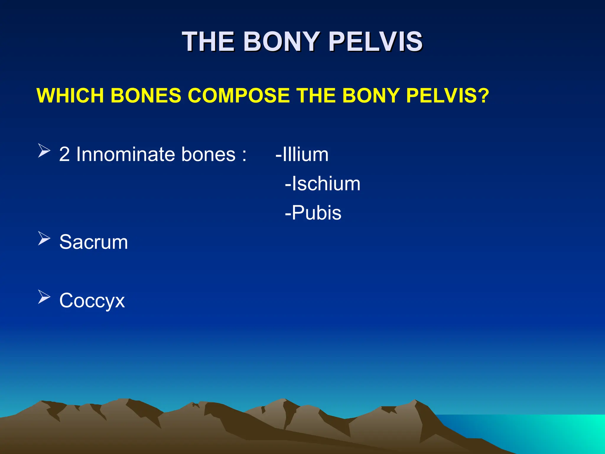 ANATOMY OF THE FEMALE BONY PELVIS and FETAL.ppt