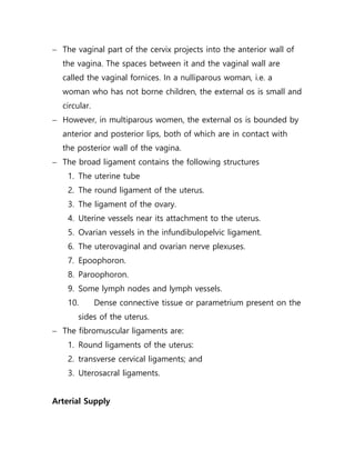 ANATOMY OF THE FEMALE REPRODUCTIVE SYSTEM.doc
