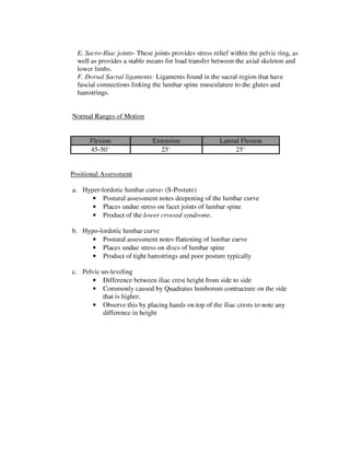 Anatomy of the Golf Swing for Trainers | PPTX