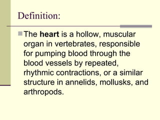 Anatomy Of The Heart | PPT