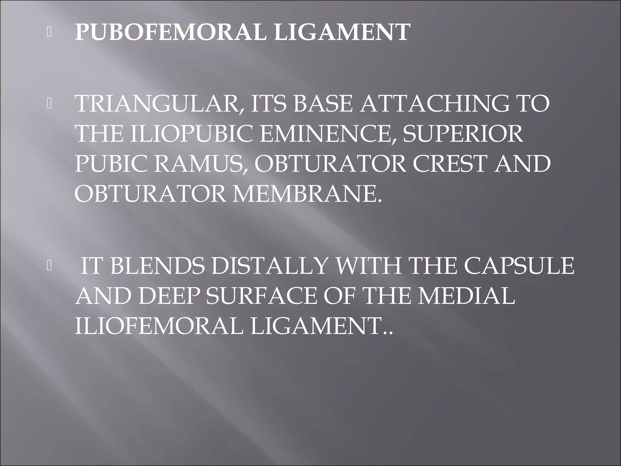 Anatomy of the hip joint anoop | PPT