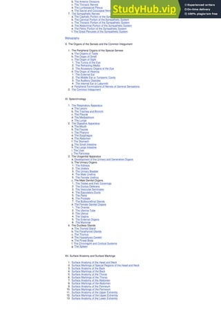 Anatomy Of The Human Body Henry Gray CONTENTS | PDF