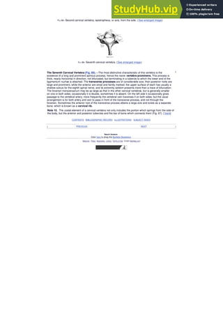 Anatomy Of The Human Body Henry Gray CONTENTS | PDF