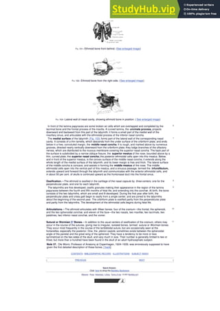Anatomy Of The Human Body Henry Gray CONTENTS | PDF