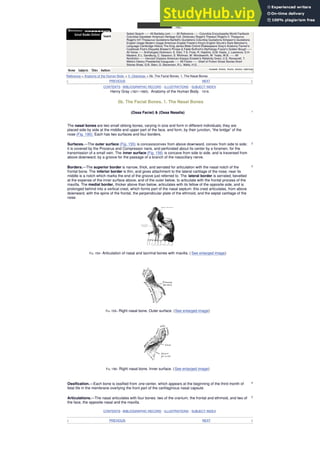 Anatomy Of The Human Body Henry Gray CONTENTS | PDF