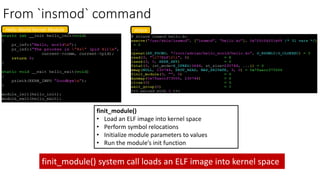 Anatomy of the loadable kernel module (lkm) | PDF