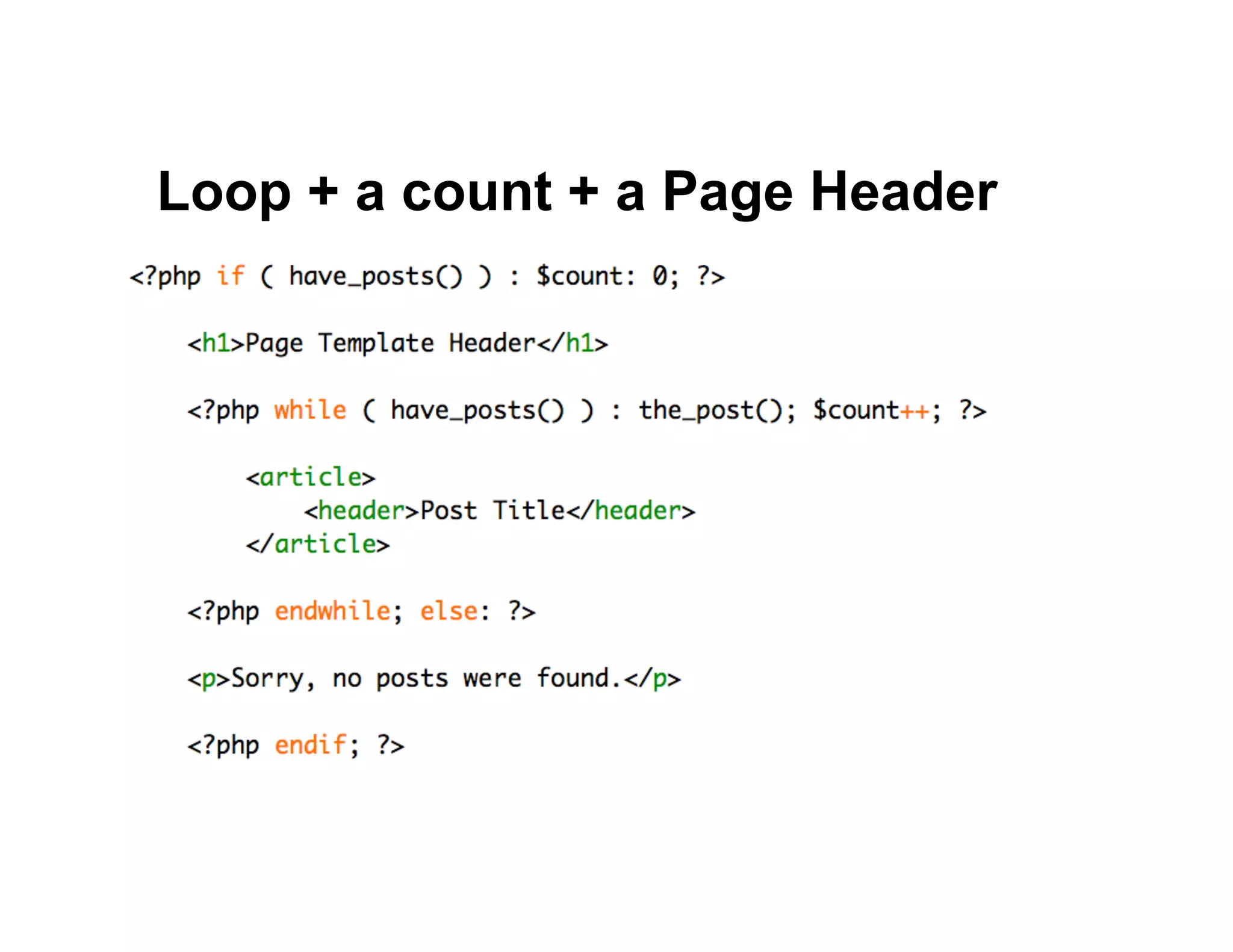 Anatomy of the WordPress Loop | PDF | Web Development | Internet