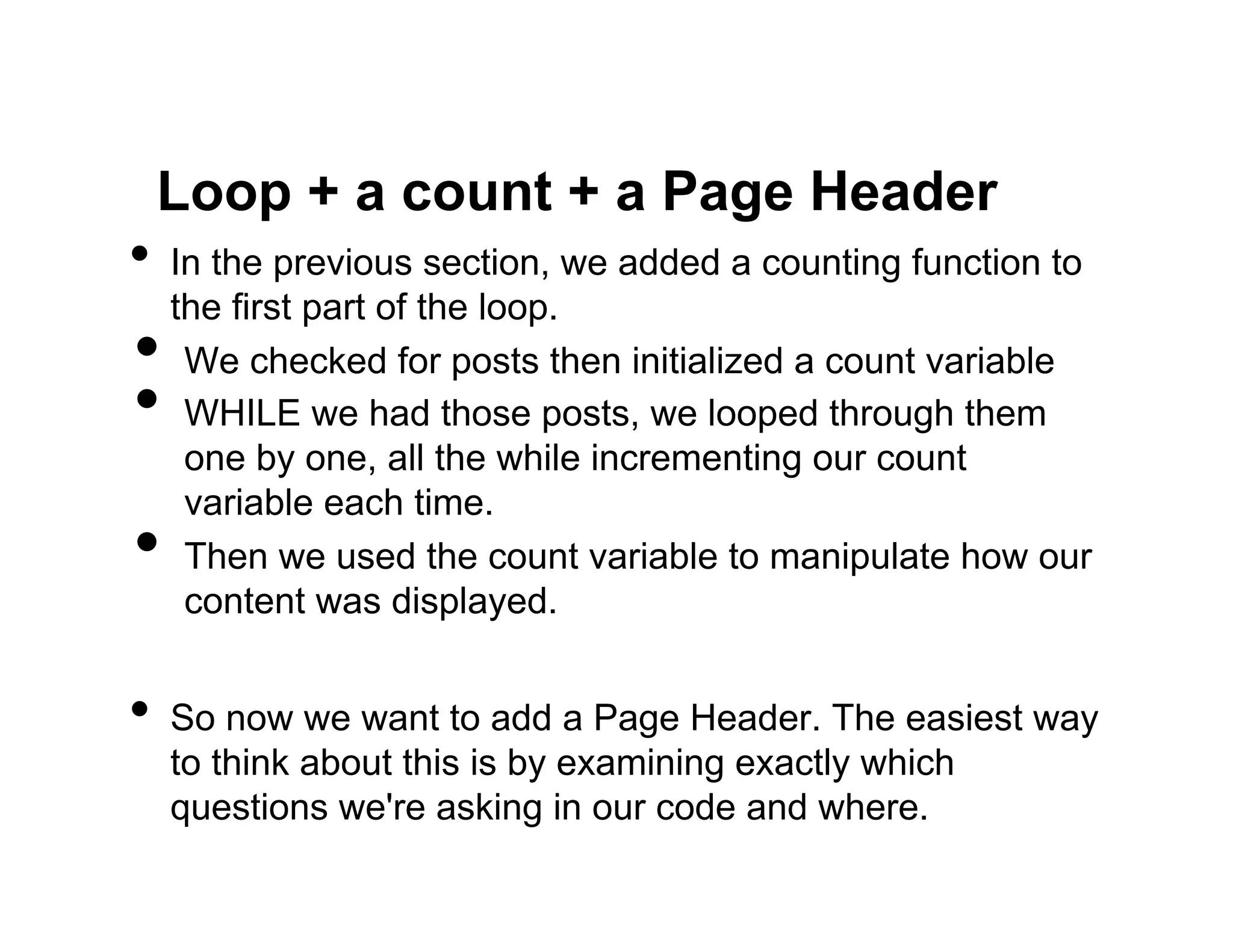 Anatomy of the WordPress Loop | PDF | Web Development | Internet
