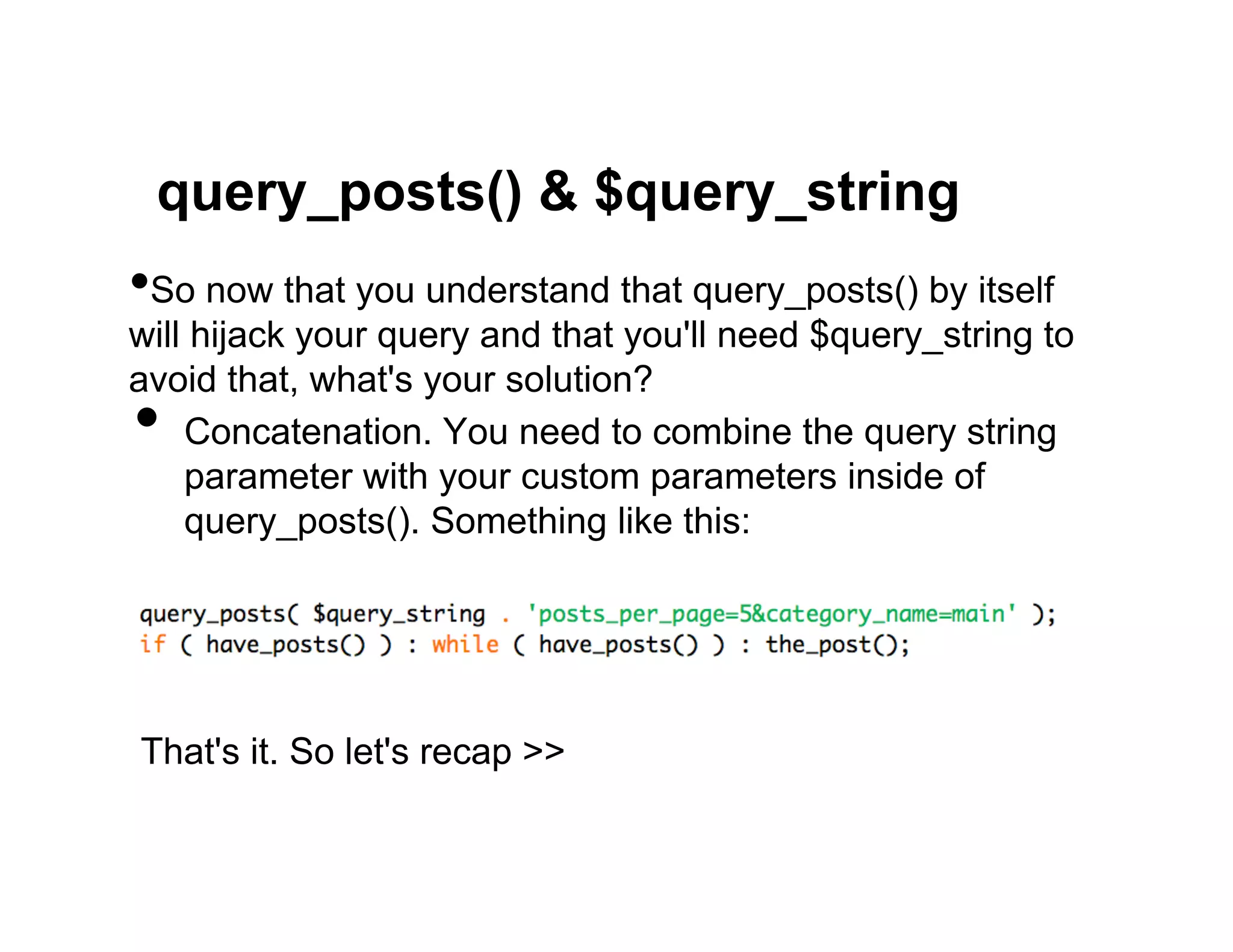 Anatomy of the WordPress Loop | PDF | Web Development | Internet