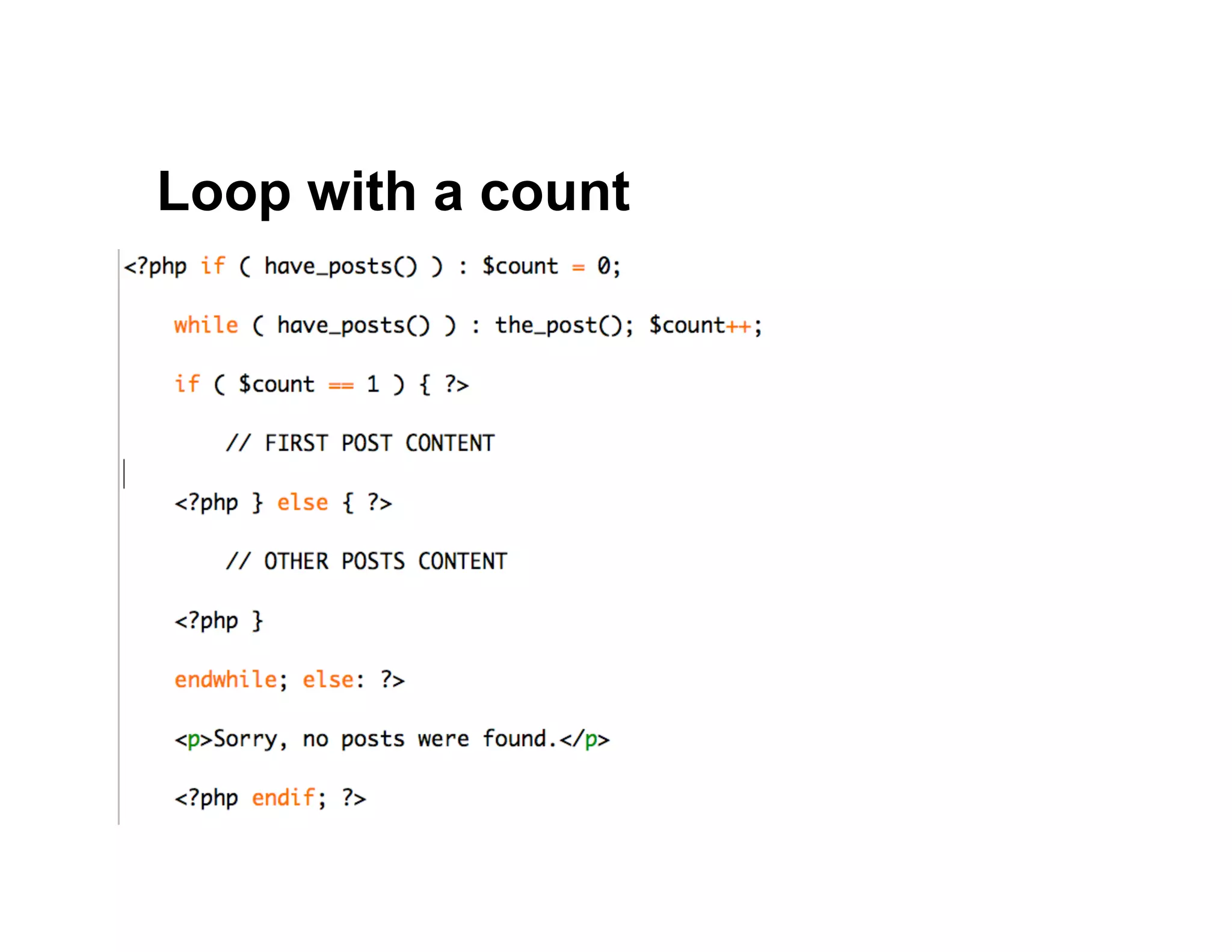 Anatomy of the WordPress Loop | PDF | Web Development | Internet