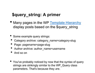 Anatomy of the WordPress Loop | PDF | Web Development | Internet