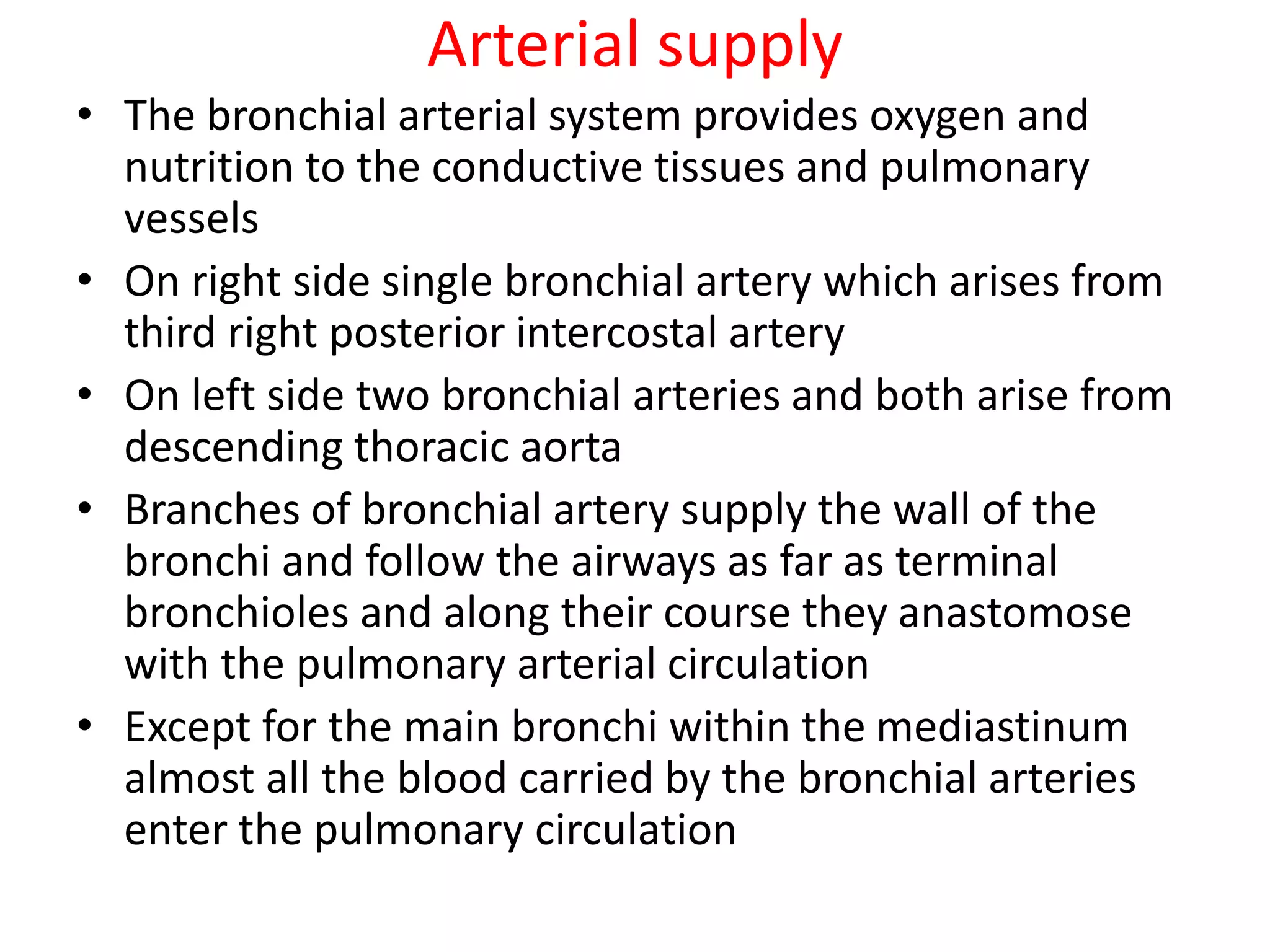 Anatomy of the lower respiratory tract | PPTX
