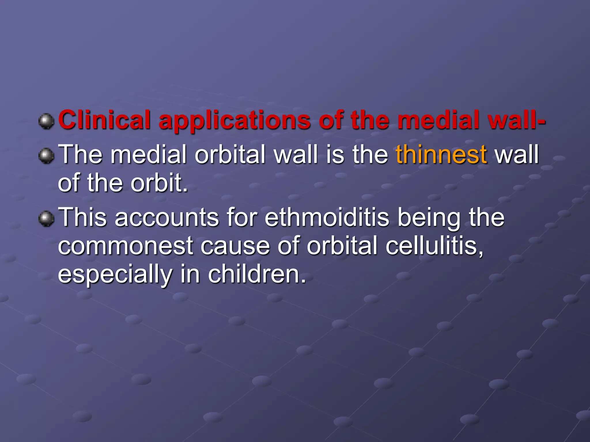 Anatomy and congenital anomalies of orbit | PPT