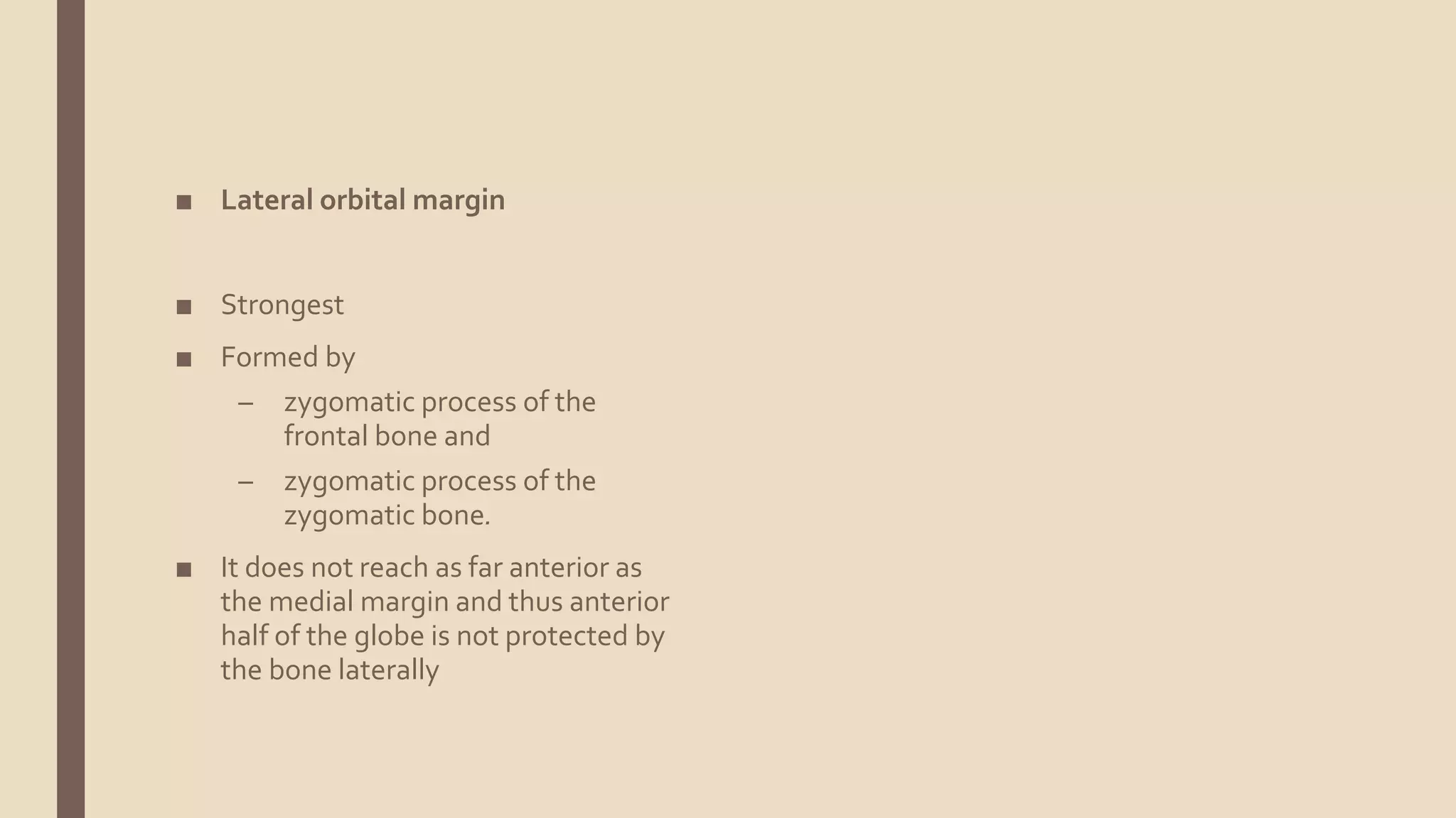 Anatomy of the orbit | PPTX
