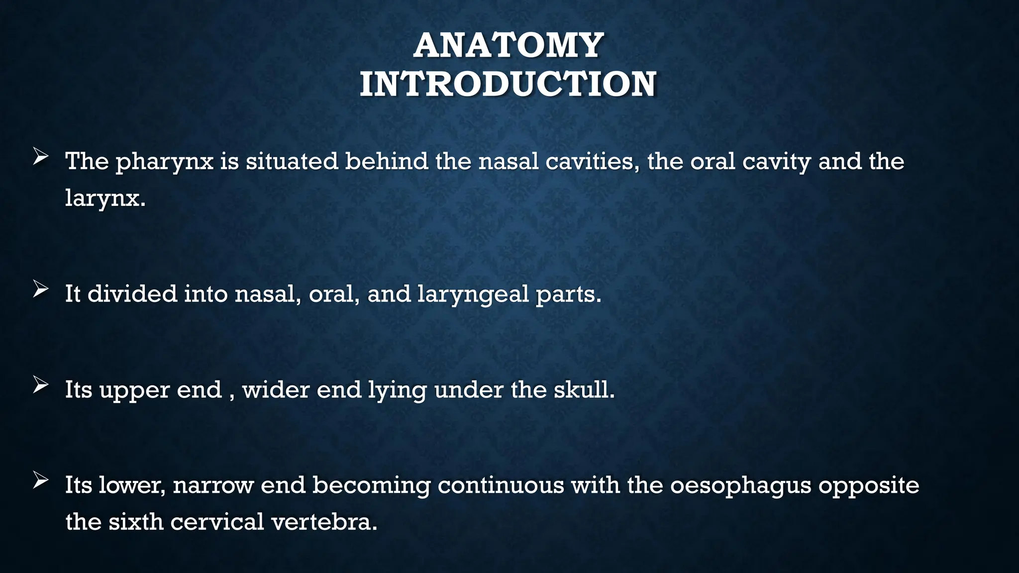 Anatomy of the Pharynx power point.pptx