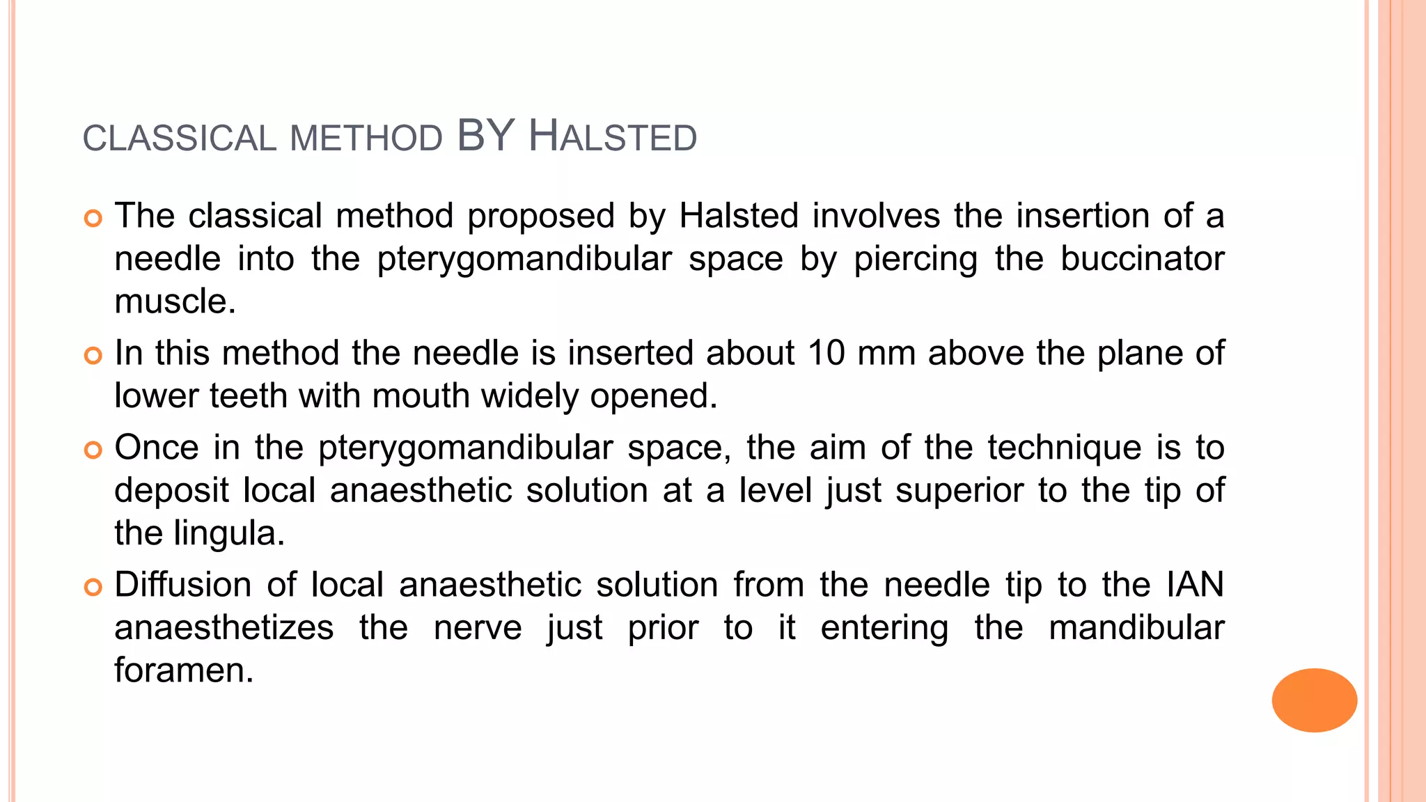 Anatomy of the pterygomandibular space and its clinical significance | PPTX