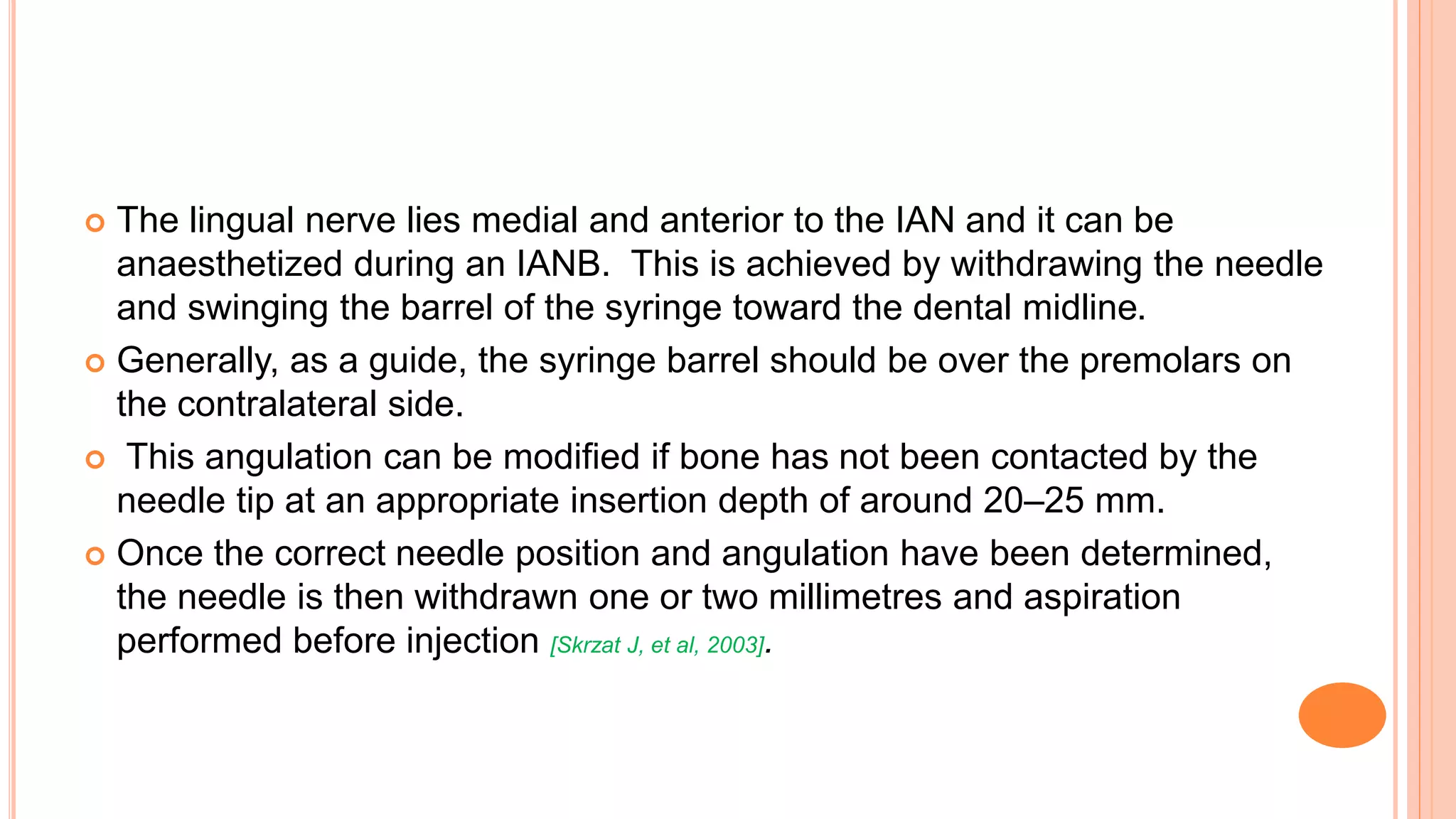 Anatomy of the pterygomandibular space and its clinical significance | PPTX