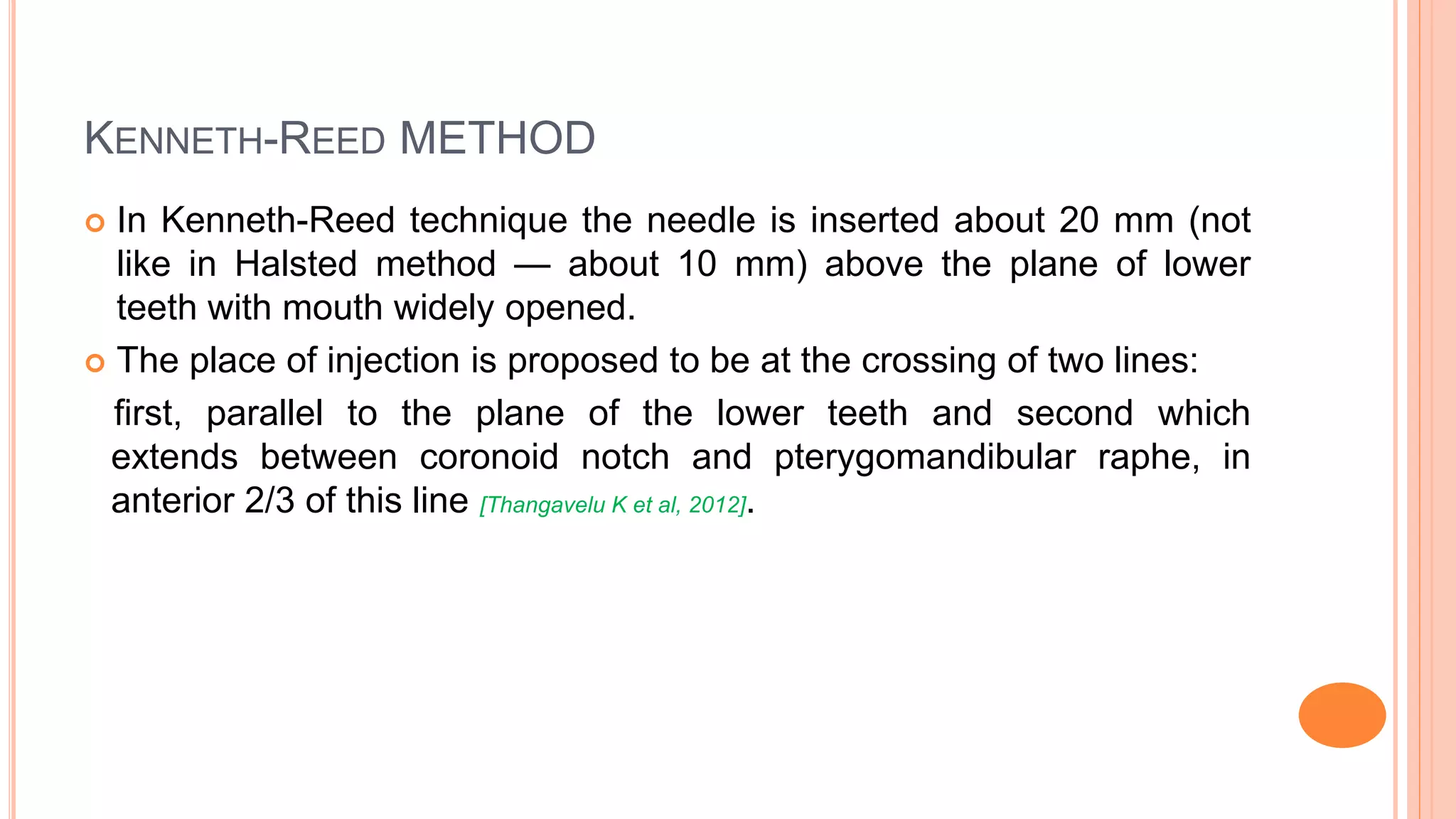 Anatomy of the pterygomandibular space and its clinical significance | PPTX