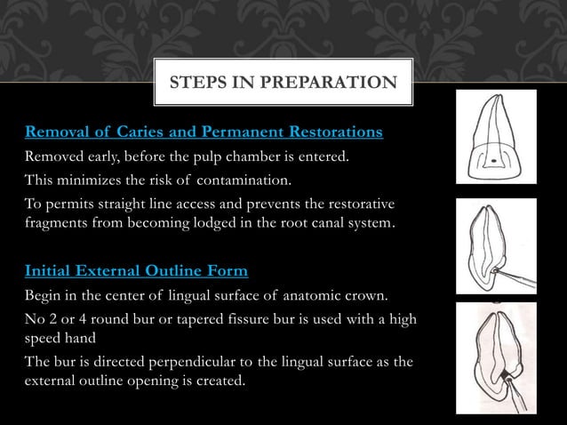 Anatomy of the pulp space and access cavity | PPTX | Dental Health ...