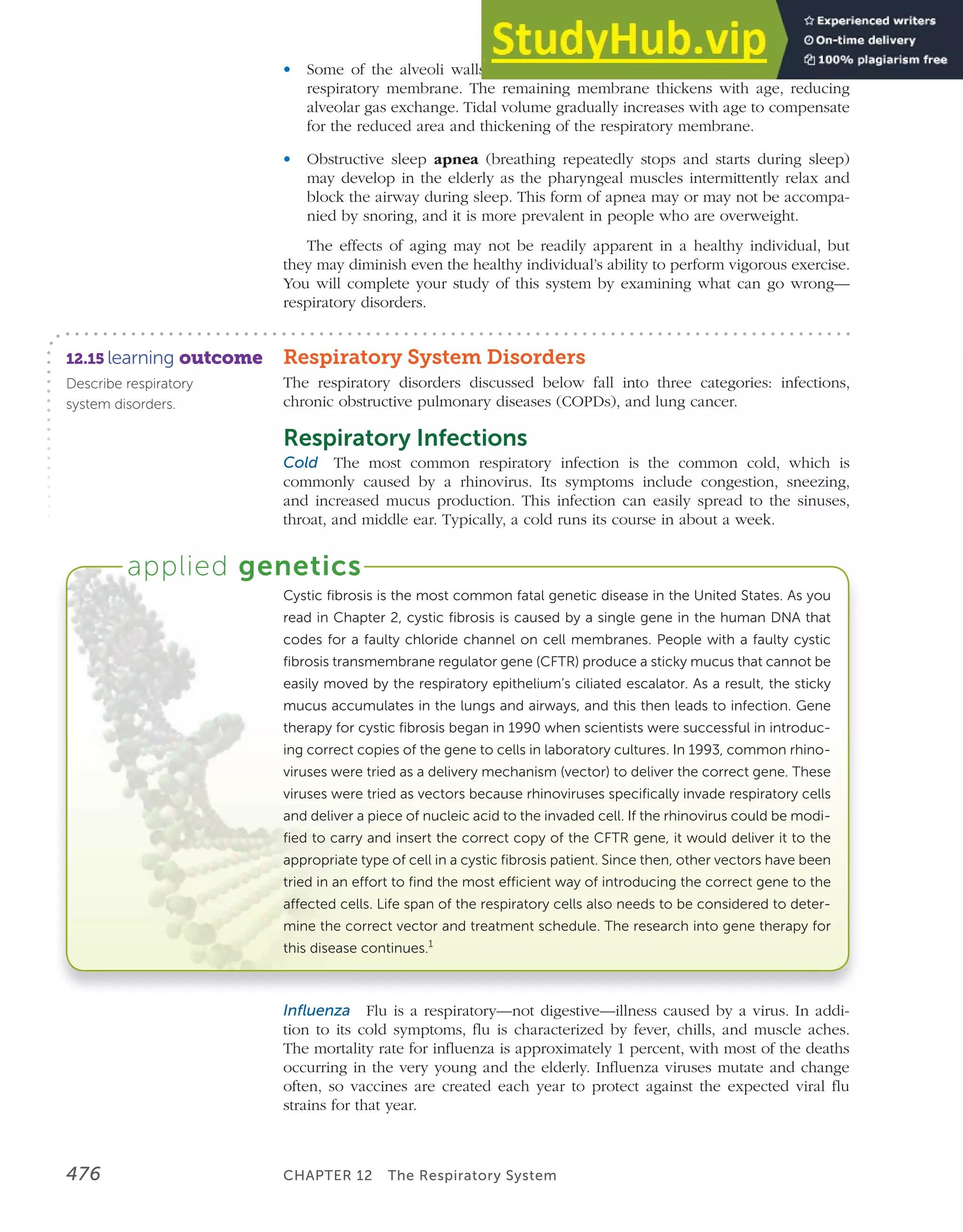 Anatomy Of The Respiratory System | PDF