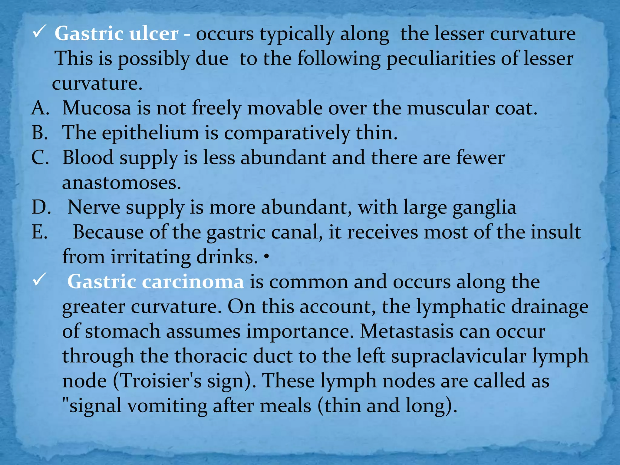 Anatomy of the stomach | PPTX