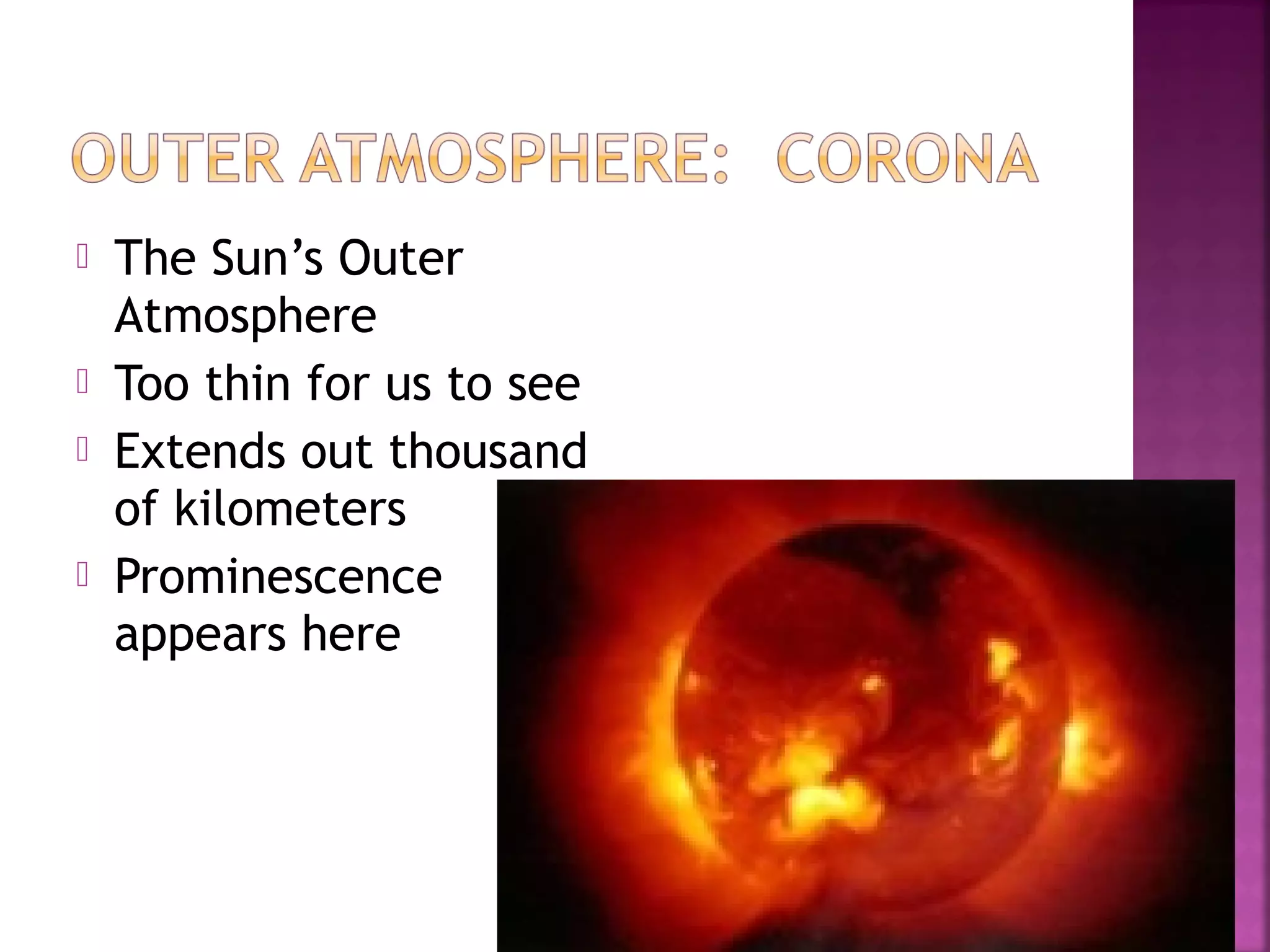 Form 3 PMR Science Chapter 9 Anatomy of the Sun | PPT